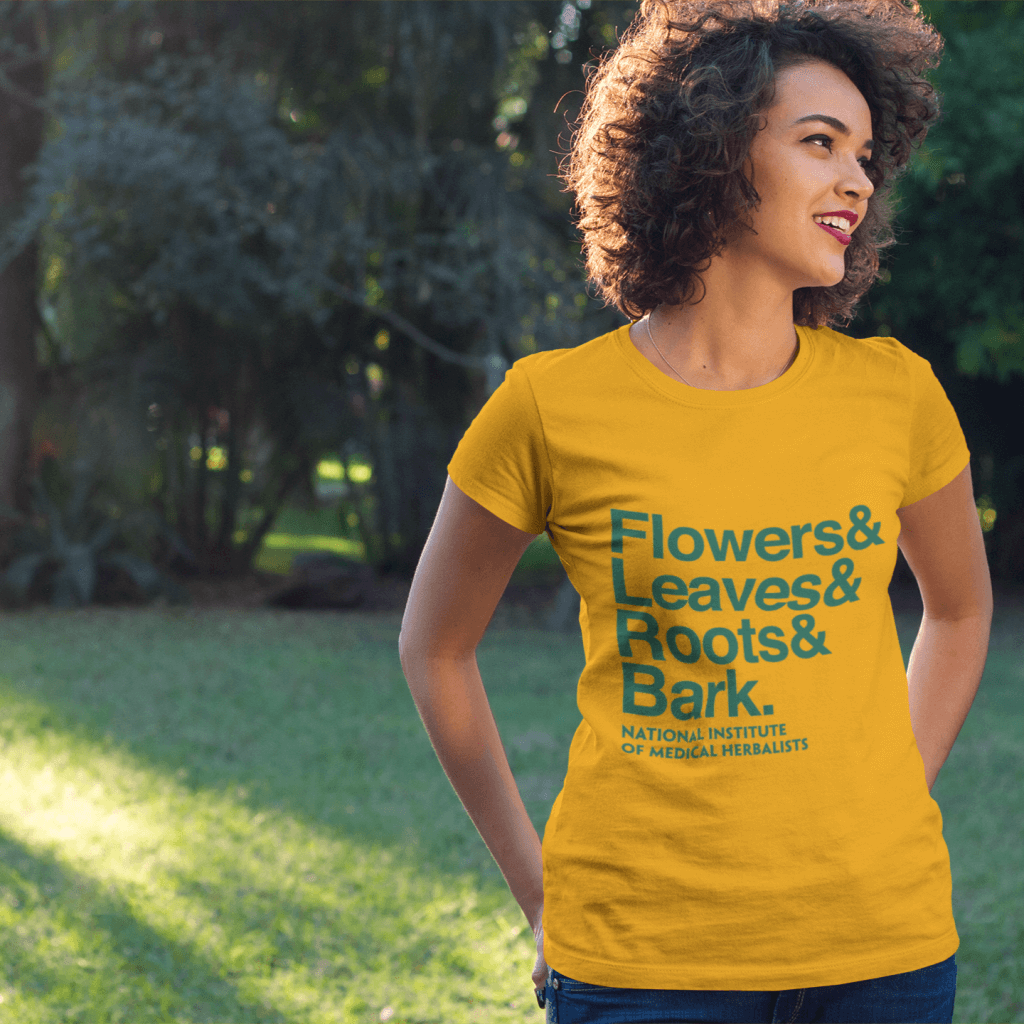 Flowers & Leaves t-shirt - ladies cut - National Institute of Medical ...