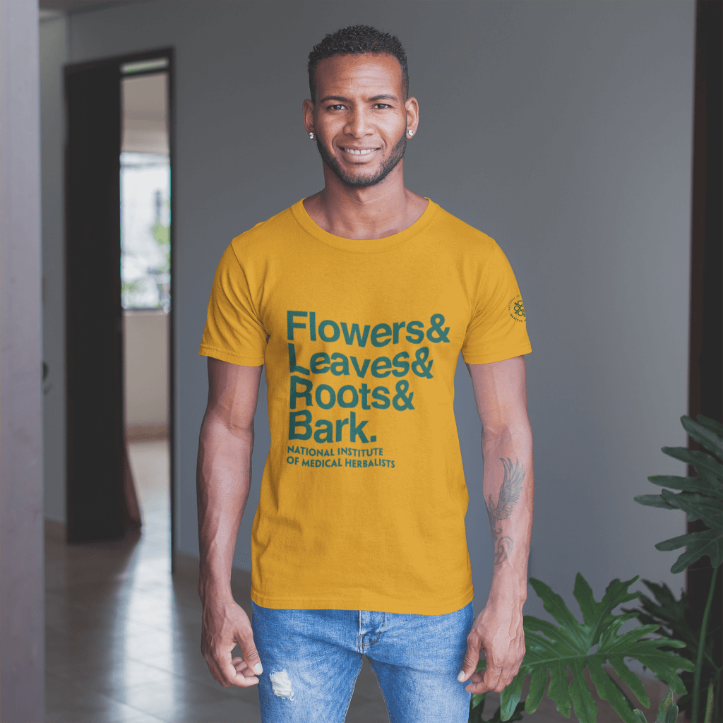 Flowers & Leaves t-shirt - modern fit - National Institute of Medical ...